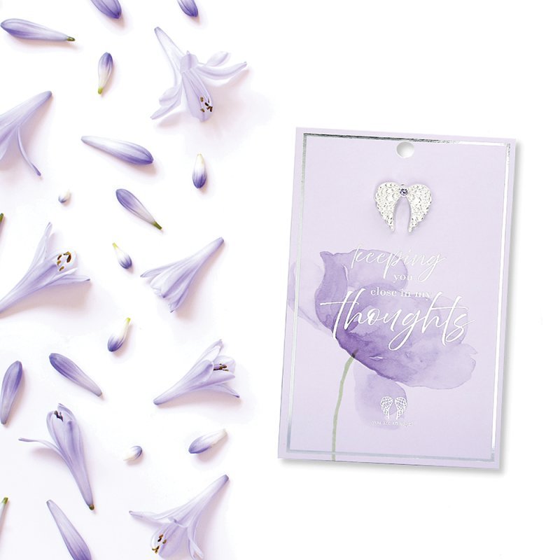 Pin Purple Angel Wings Angel Wing Lapel Pin Brooch Equilibrium